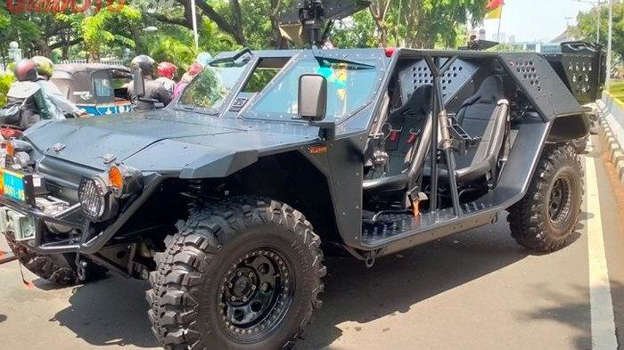 Asli Buatan Dalam Negeri, Inilah Rantis P6 ATAV, Kendaraan Taktis ...